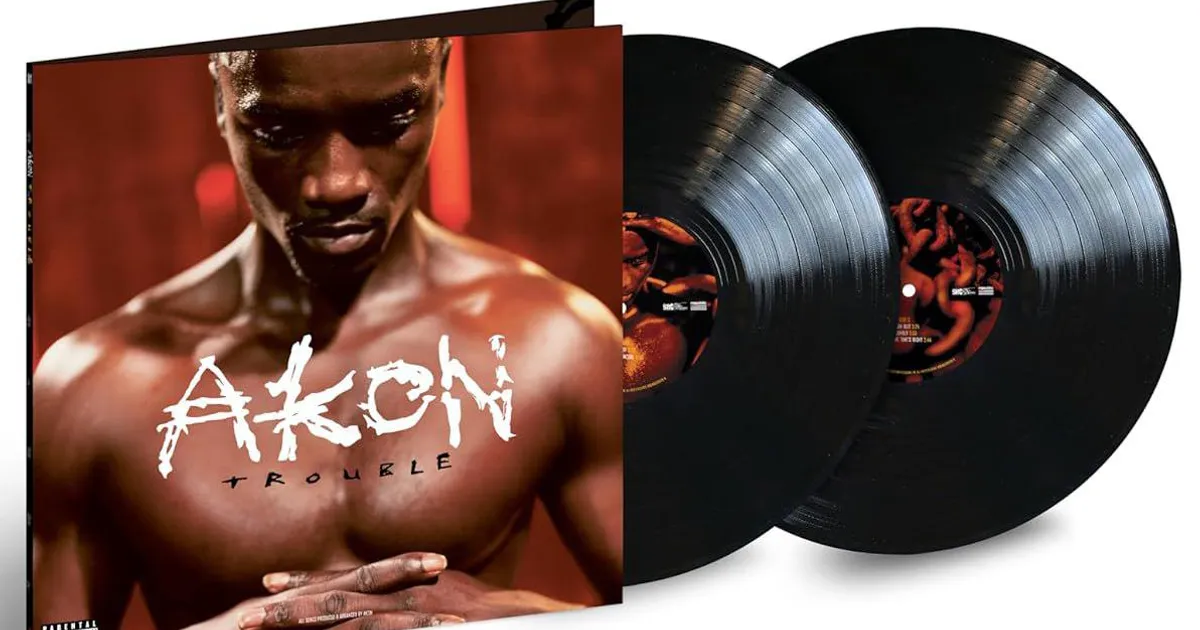 Akon Trouble Vinyl Record