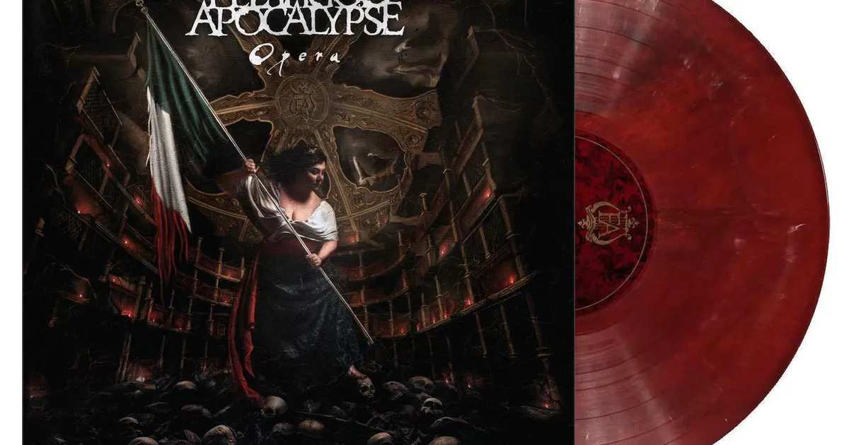 Fleshgod Apocalypse Opera (Red Marble) Vinyl Record
