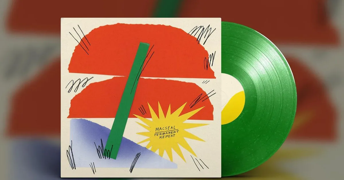 Macseal Permanent Repeat (Green) Vinyl Record