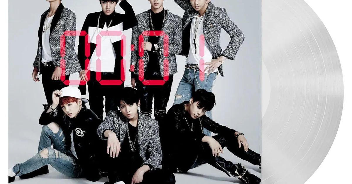 BTS Wake Up (Clear) Vinyl Record