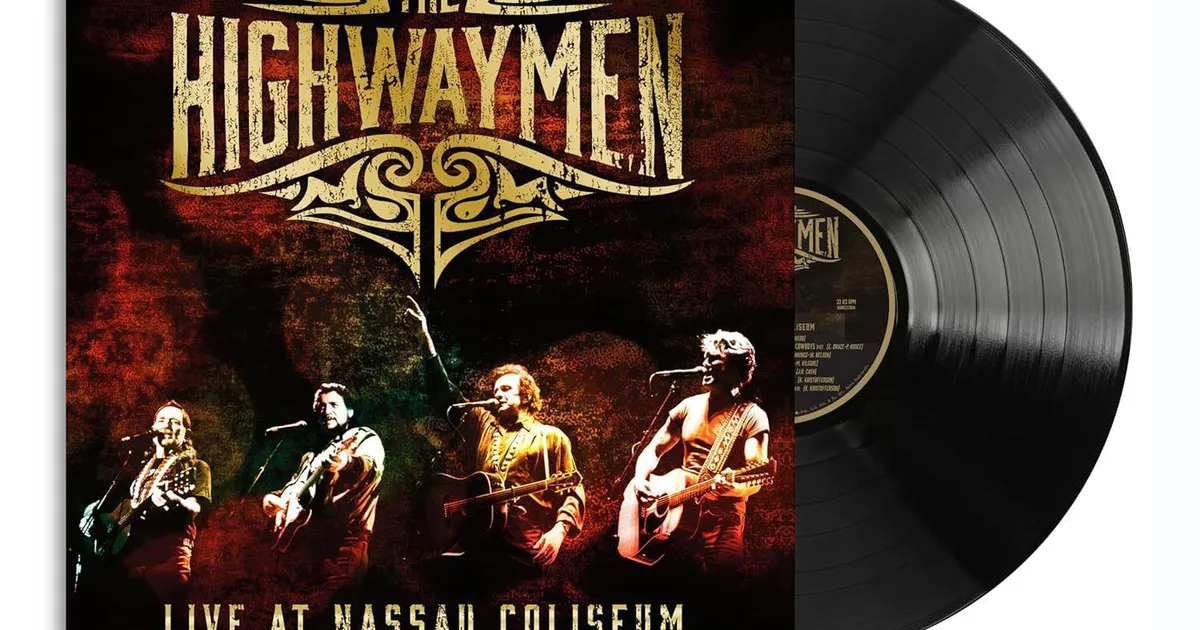 The Highwaymen Live At Nassau Coliseum Vinyl Record