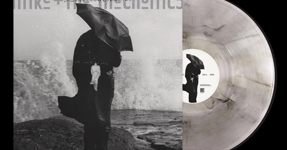 Mike + The Mechanics Living Years (Limited/Black and Grey Marble Swirl ...