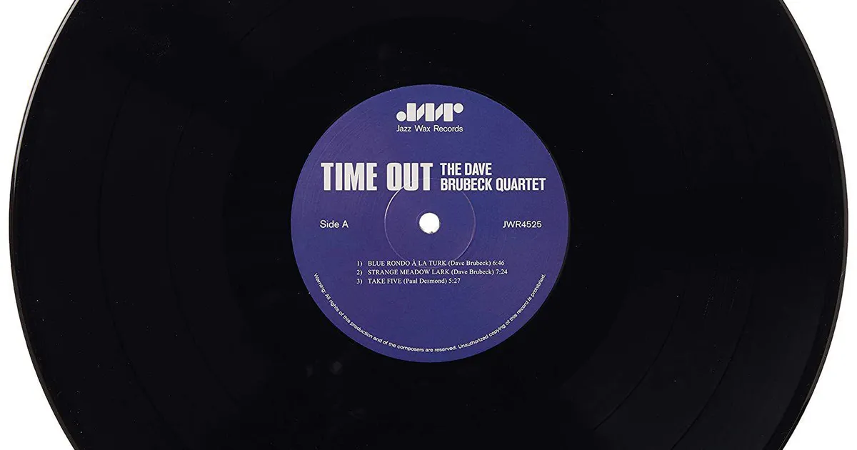 Dave Brubeck Time Out Vinyl Record
