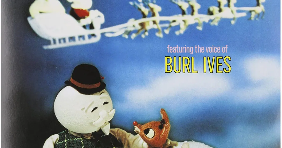 Burl Ives Rudolph The Red-Nosed Reindeer Vinyl Record