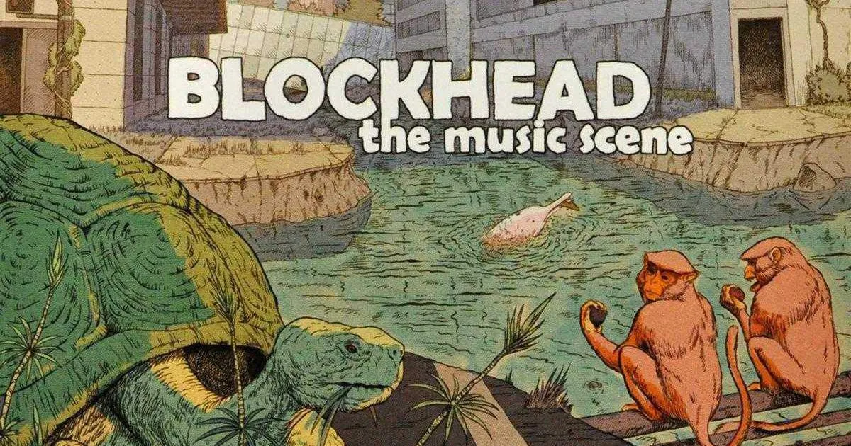 Blockhead The Music Scene (Opaque Teal) Vinyl Record