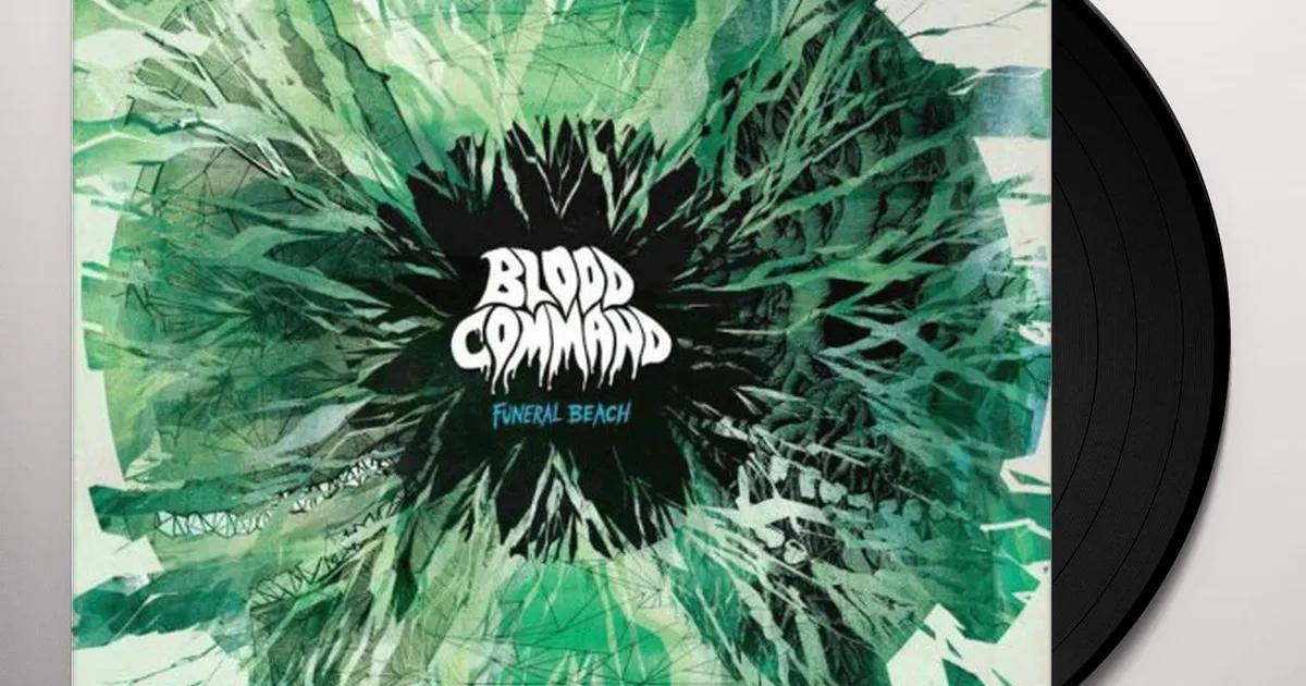Blood Command Funeral Beach Vinyl Record