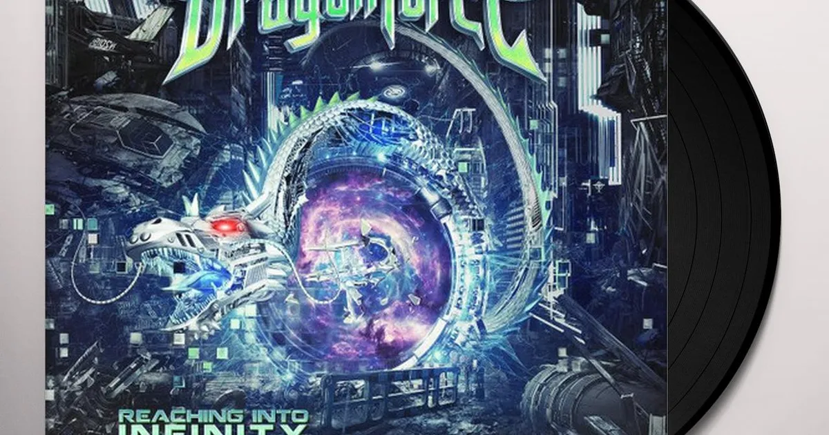 DragonForce Reaching Into Infinity Vinyl Record