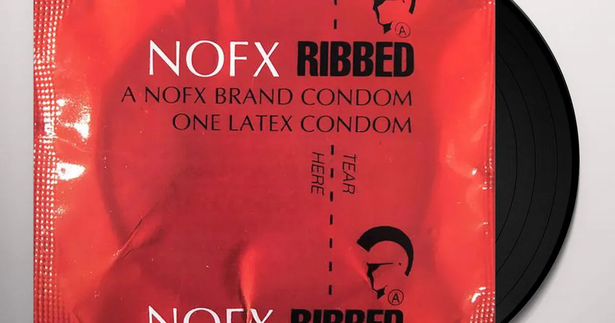 NOFX Ribbed Vinyl Record