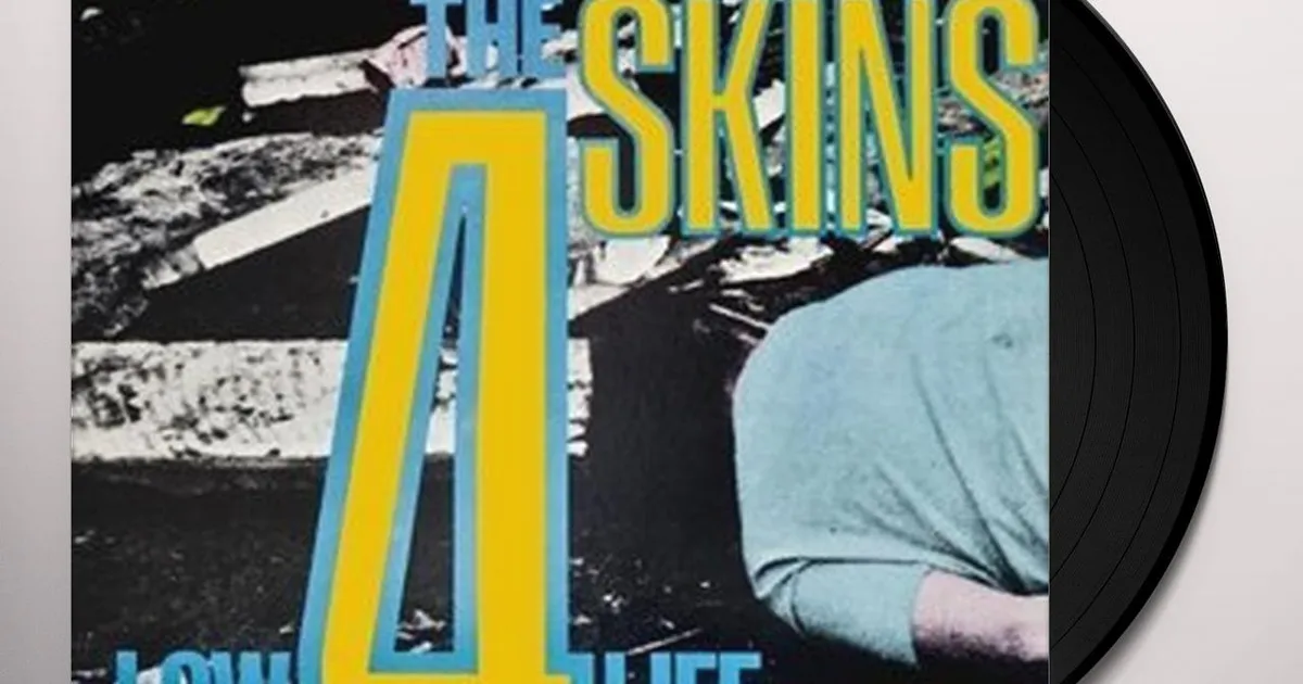 4 Skins Low Life Vinyl Record
