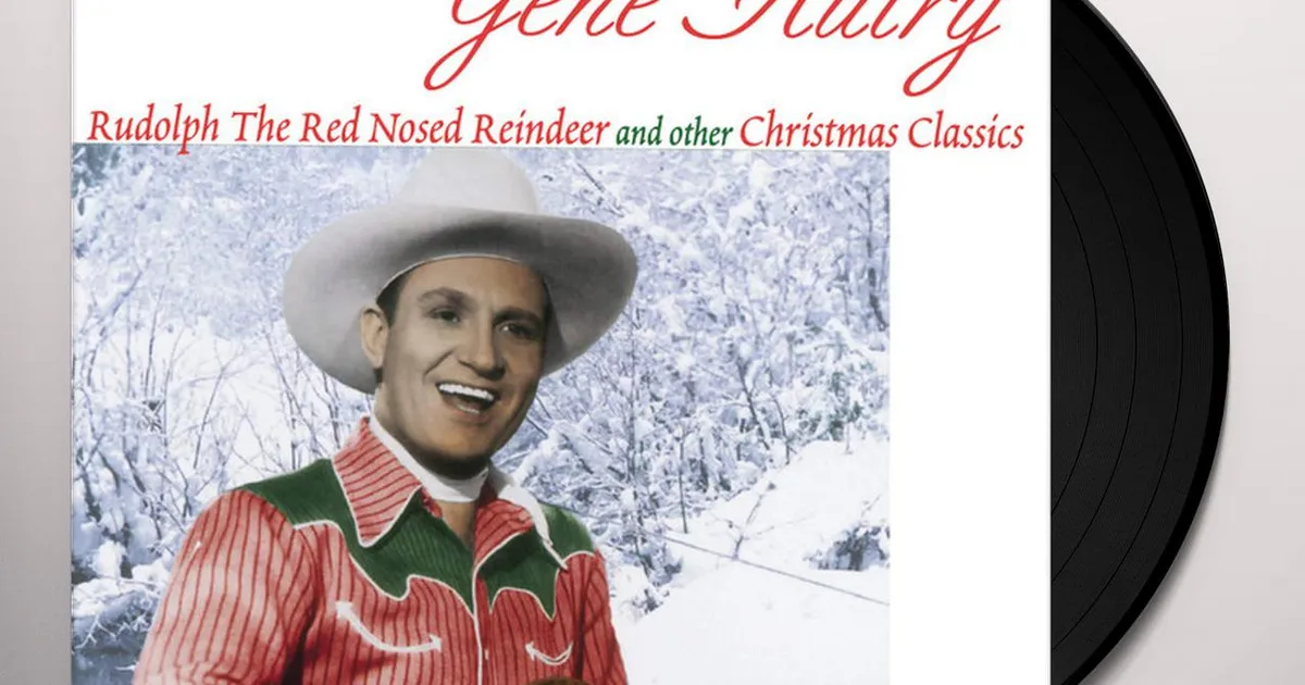 Gene Autry RUDOLPH THE RED-NOSED REINDEER & OTHER FAVORITES Vinyl Record