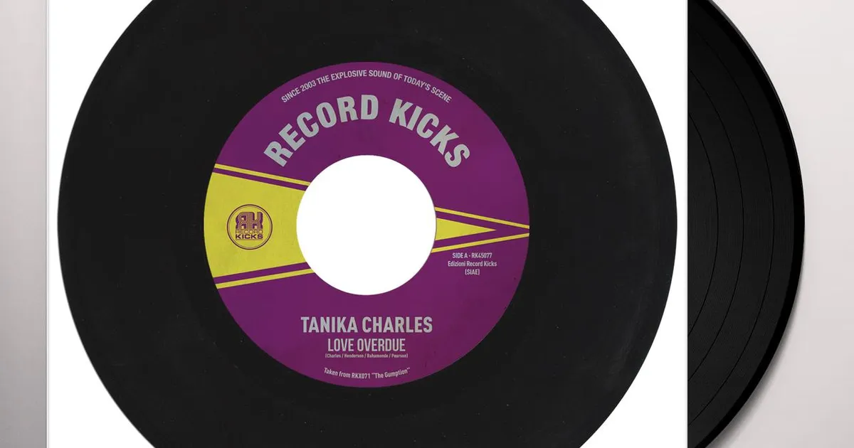 Tanika Charles LONG OVERDUE / REMEMBER TO REMEMBER Vinyl Record