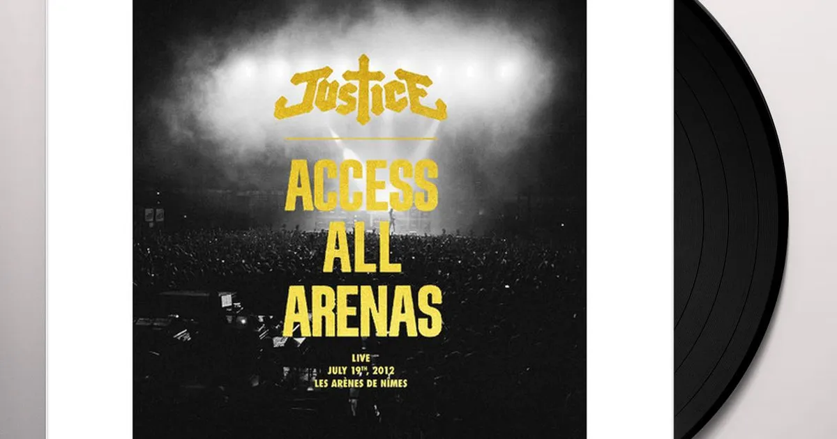 Justice ACCESS ALL ARENAS (2LP/CD) Vinyl Record