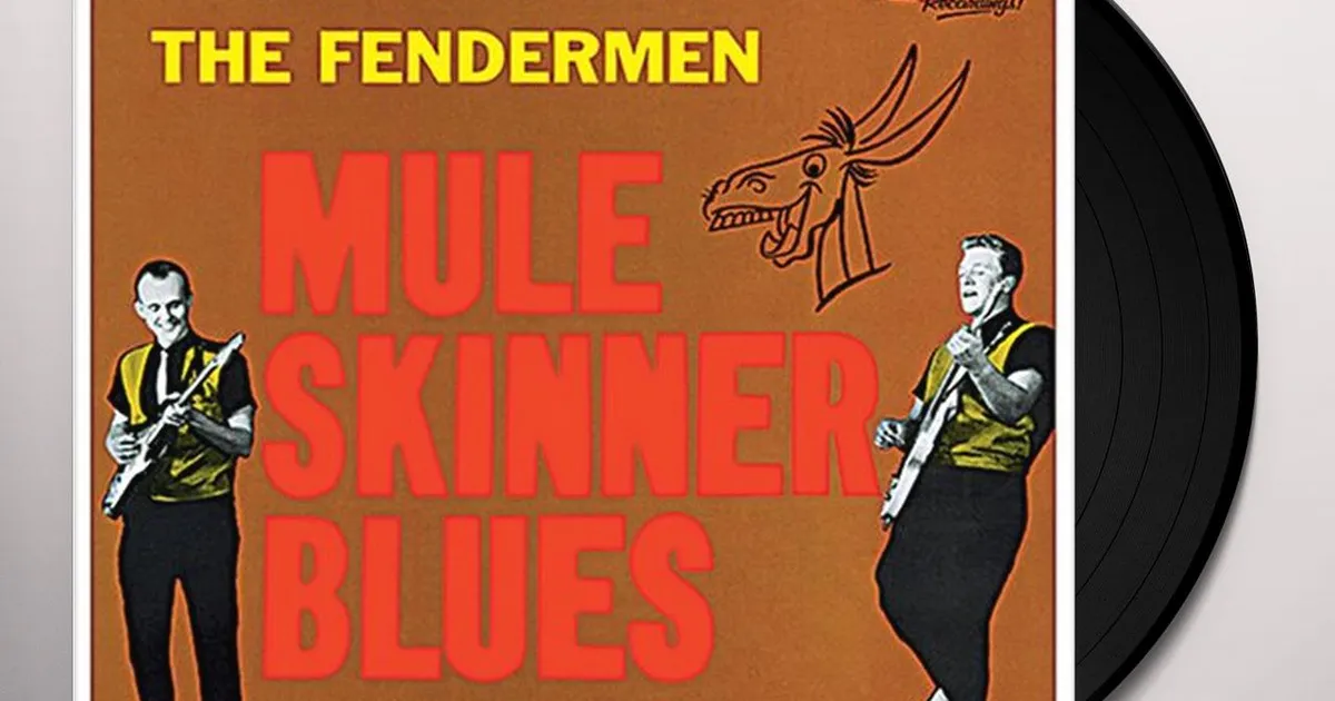 The Fendermen MULE SKINNER BLUES Vinyl Record
