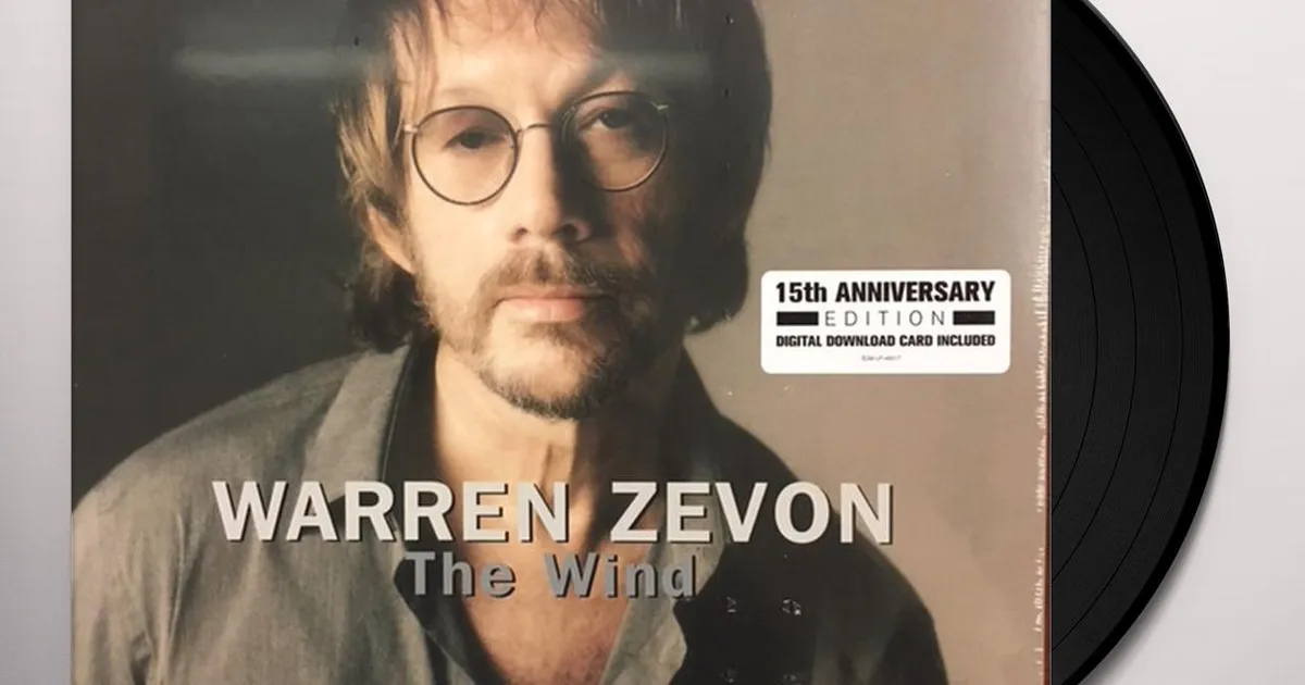 Warren Zevon Wind Vinyl Record
