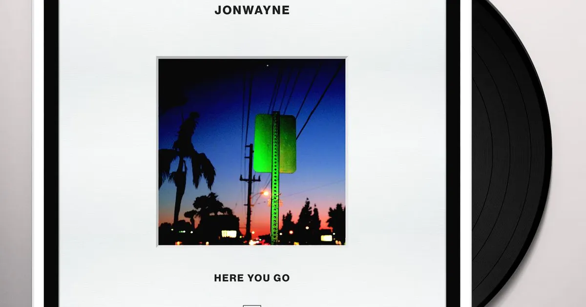 Jonwayne HERE YOU GO Vinyl Record