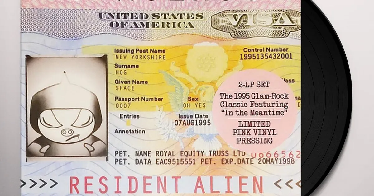 Spacehog Resident Alien Vinyl Record