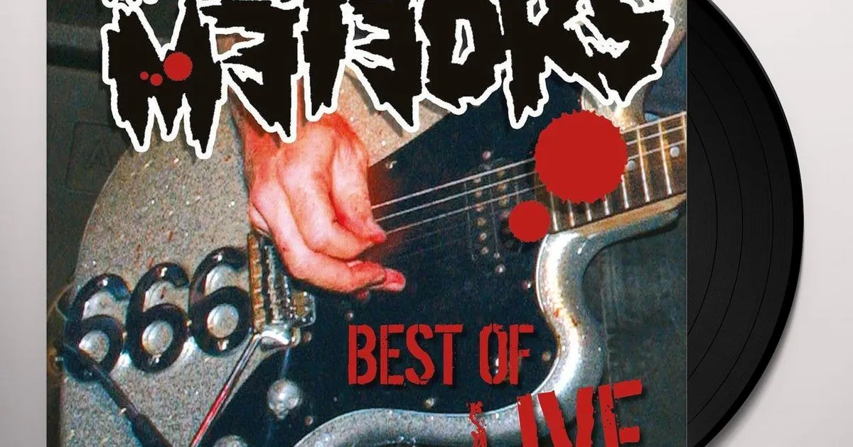 The Meteors Best of Live Vinyl Record
