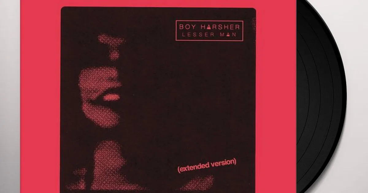 Boy Harsher Lesser Man Vinyl Record