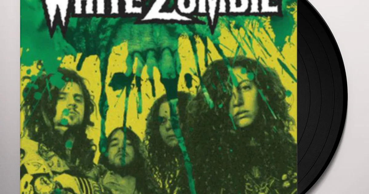 White Zombie Psychoholic Halloween Vinyl Record