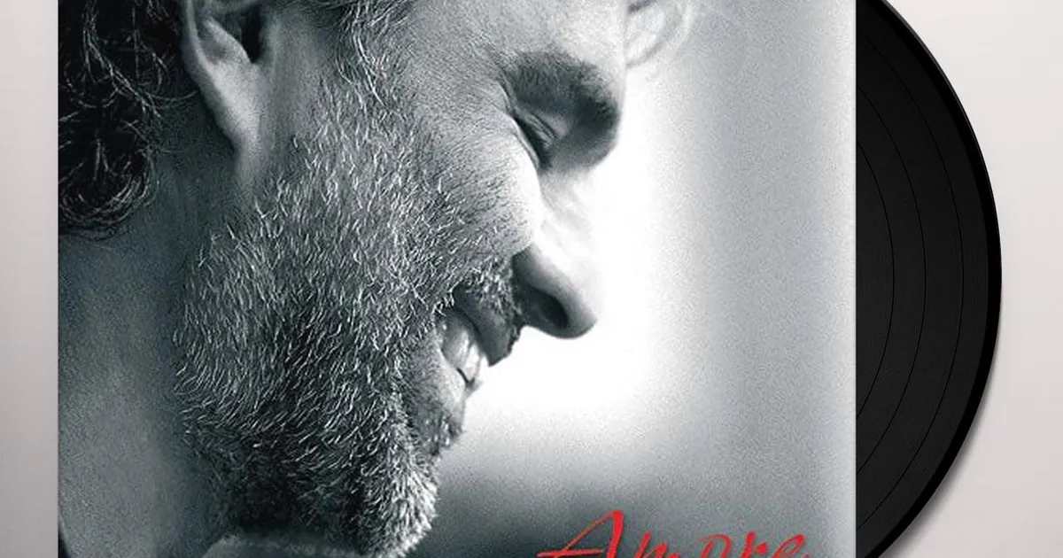 Andrea Bocelli AMORE Vinyl Record