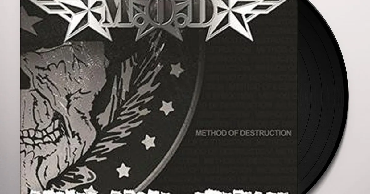 M.O.D (Method Of Destruction) BUSTED BROKE & AMERICAN Vinyl Record