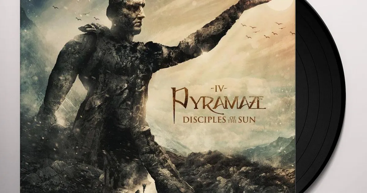 Pyramaze Disciples of the Sun Vinyl Record