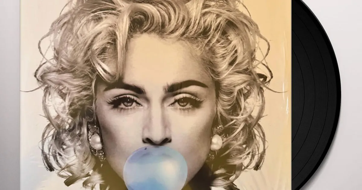 Madonna LIVE SYDNEY AUSTRALIA 1993 PART TWO (BLUE VINYL) Vinyl Record