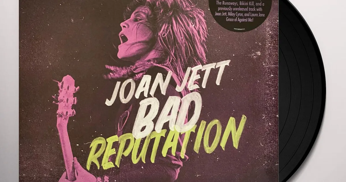 Joan Jett & the Blackhearts BAD REPUTATION Original Soundtrack (150G ...