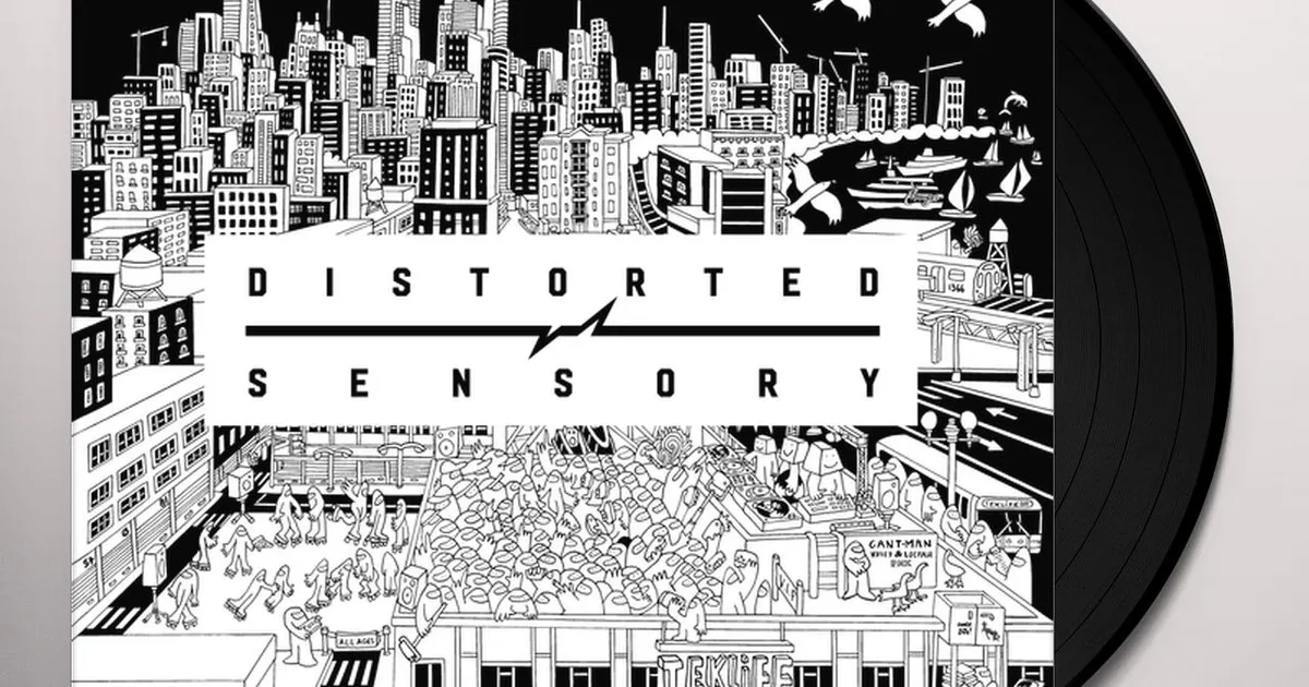 Gant-Man Distorted Sensory Vinyl Record