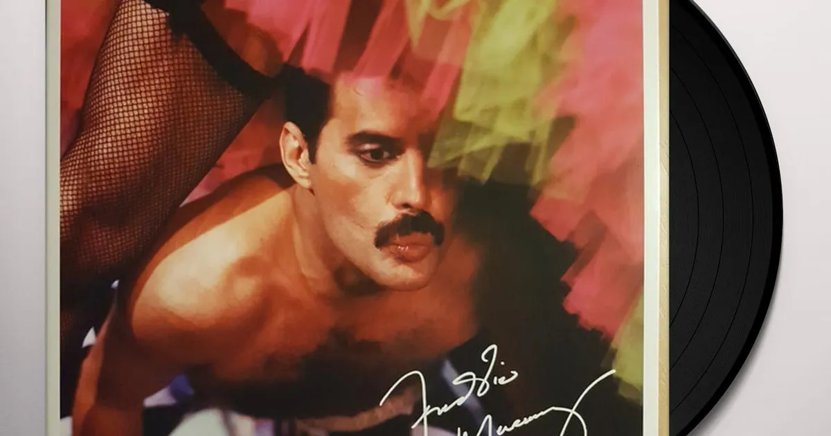 Freddie Mercury Never Boring Vinyl Record