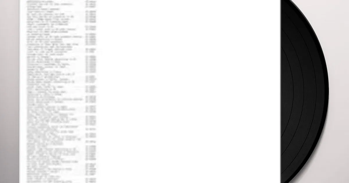 Aphex Twin Syro Vinyl Record