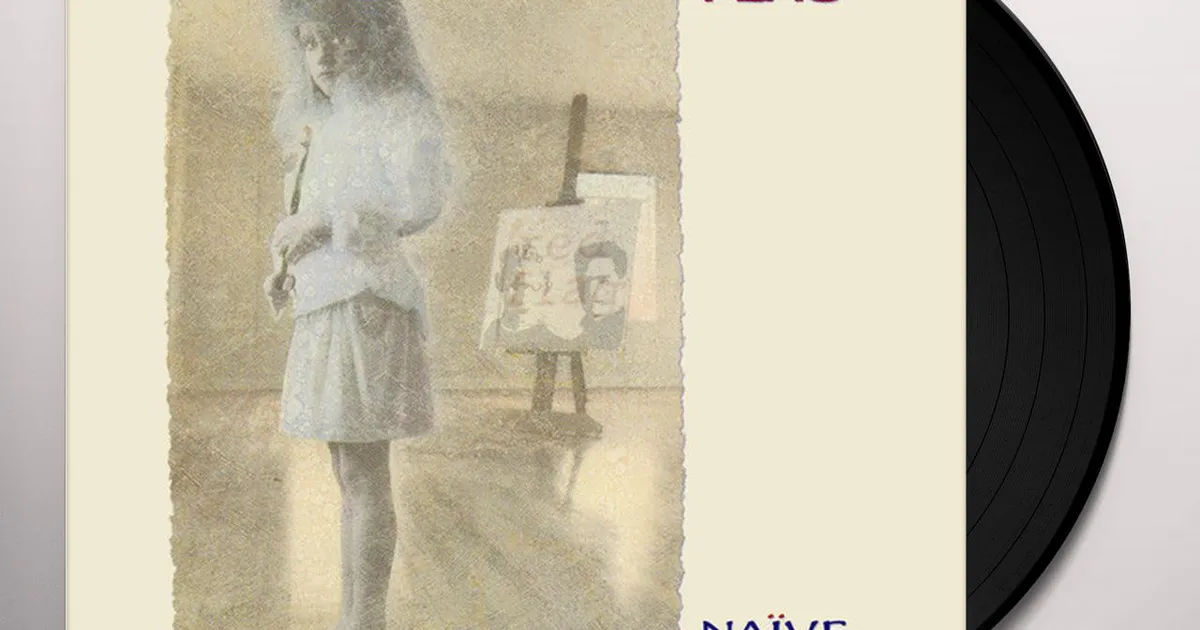 Red Flag Naive Art Vinyl Record