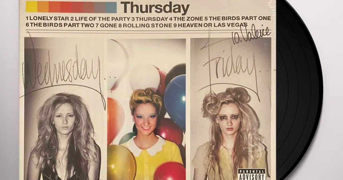 The Weeknd Thursday Vinyl Record