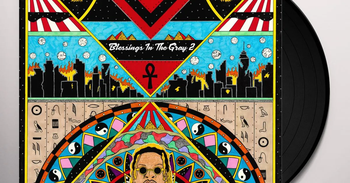 AKTHESAVIOR Blessings In The Gray 2 Vinyl Record