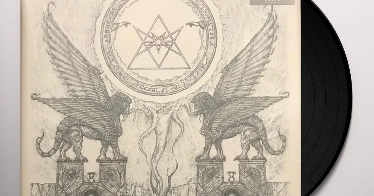 Absu ABZU (CLEAR W/ BLACK SPLATTER VINYL) Vinyl Record