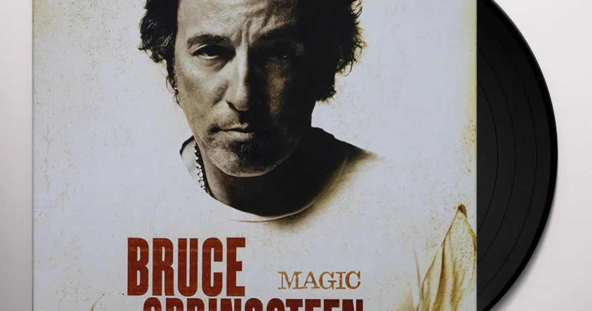 Bruce Springsteen Magic Vinyl Record