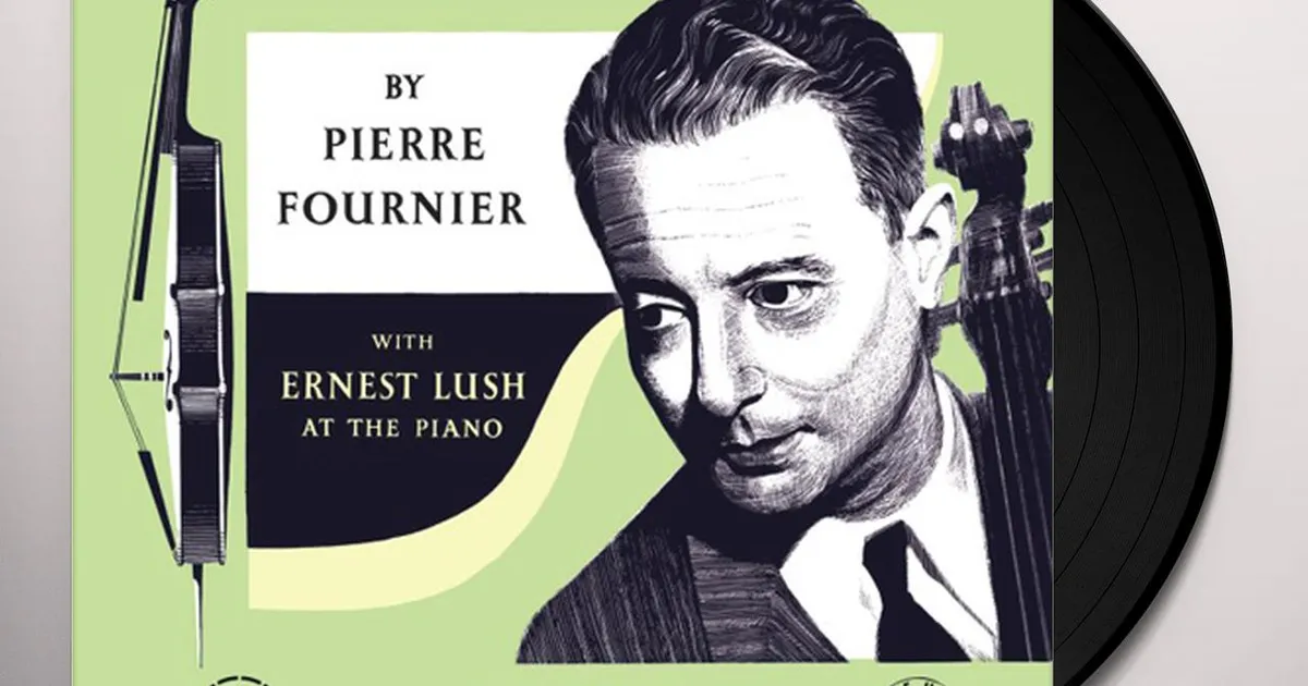 Pierre Fournier Cello Recital Vinyl Record