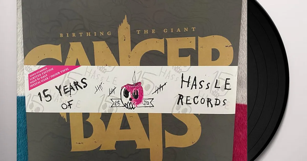 Cancer Bats BIRTHING THE GIANT (HASSLE 15TH ANNIV.) Vinyl Record