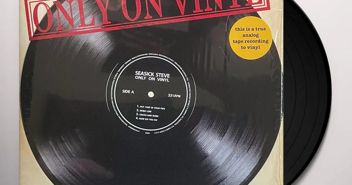 Seasick Steve ONLY ON VINYL (AMS EXCLUSIVE) Vinyl Record