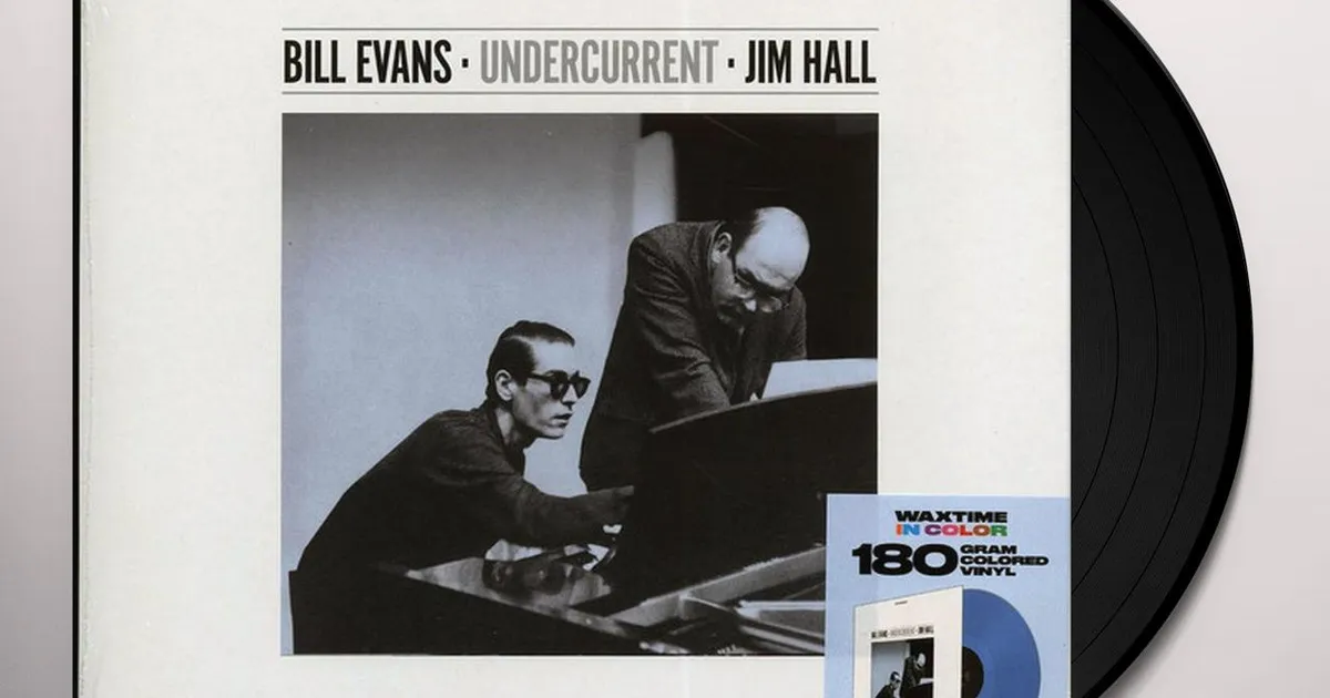 Bill Evans & Jim Hall UNDERCURRENT (BLUE VINYL) Vinyl Record