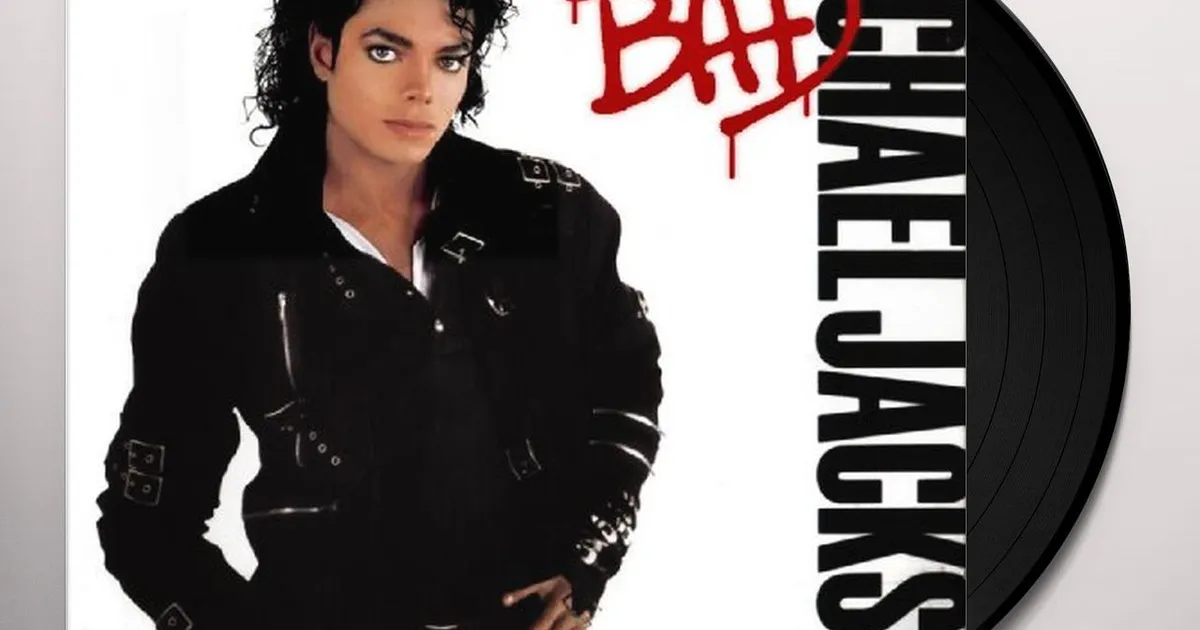 Michael Jackson BAD Vinyl Record - Remastered