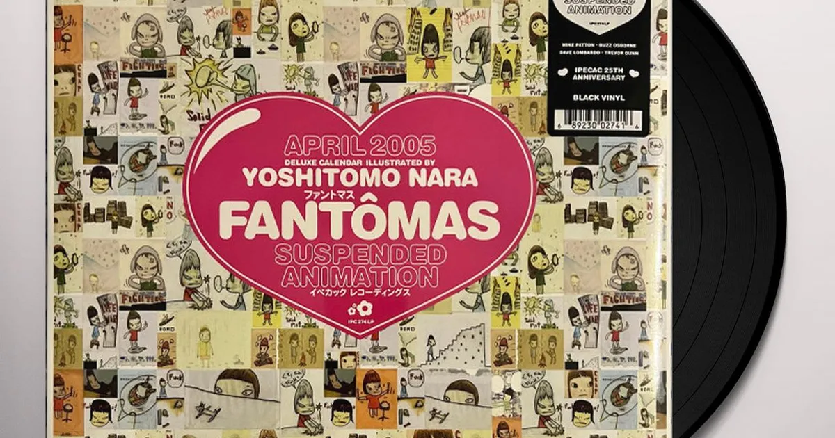 Fantomas Suspended Animation Vinyl Record