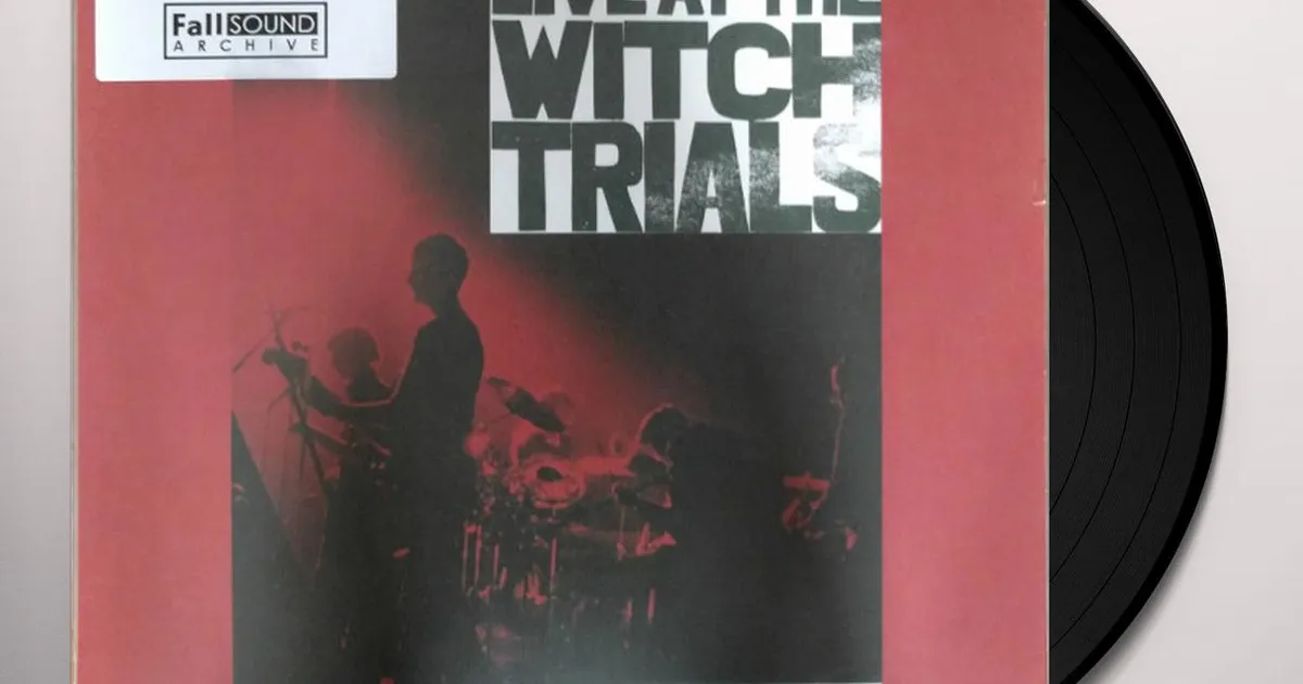 The Fall LIVE AT THE WITCH TRIALS (RED VINYL) Vinyl Record