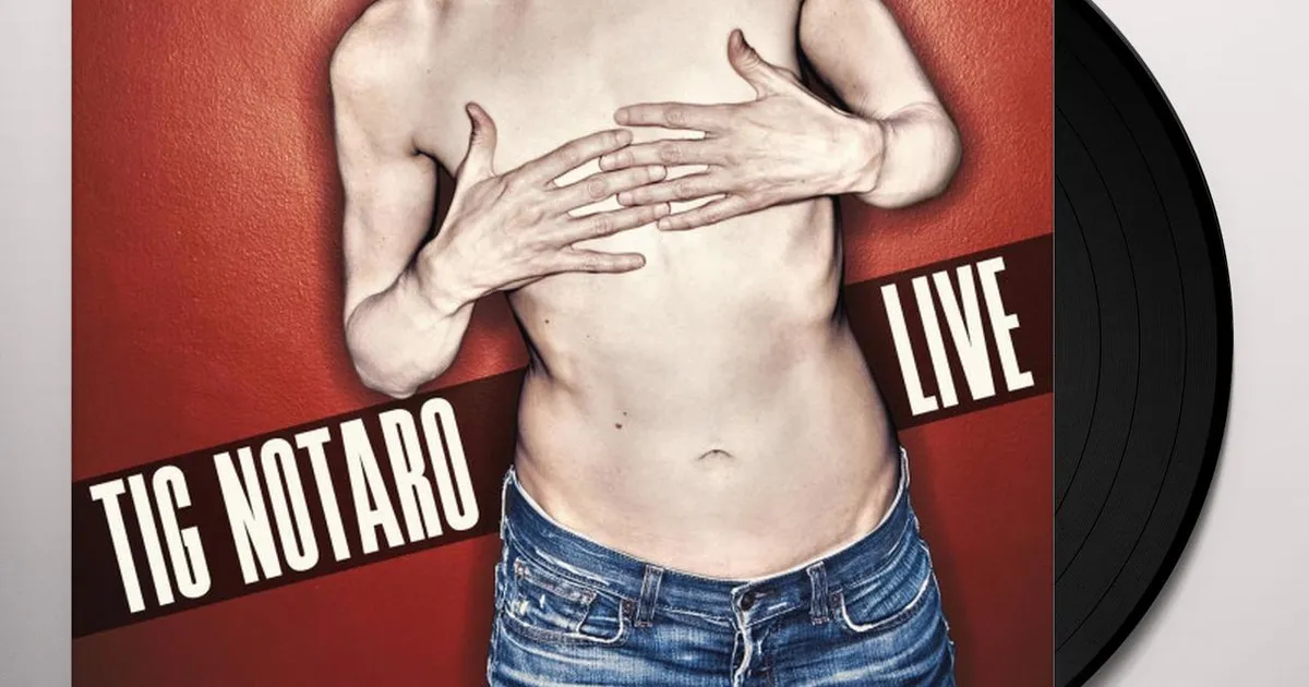 Tig Notaro LIVE (SC25 ANNIVERSARY EXCLUSIVE) - ORANGE Vinyl Record