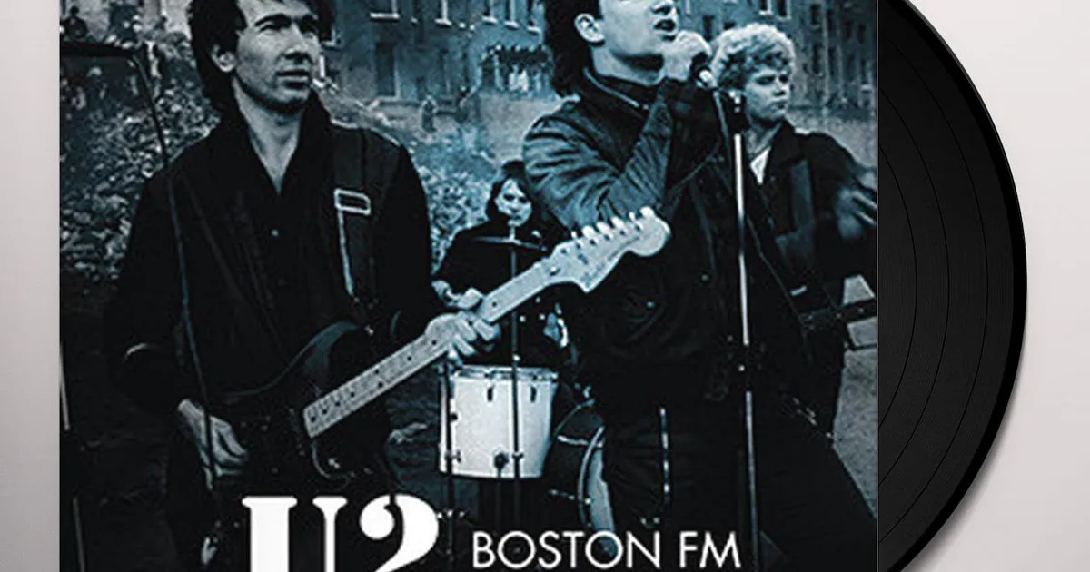 U2 BOSTON FM MAY 1983 Vinyl Record