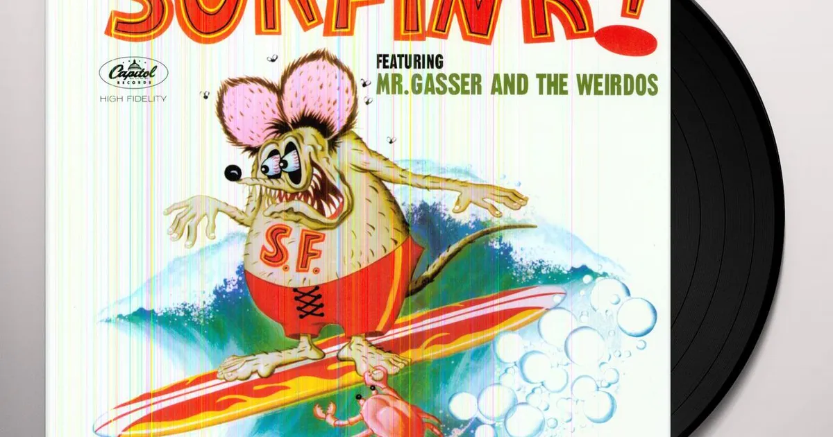 Mr Gasser & The Weirdos SURFINK Vinyl Record