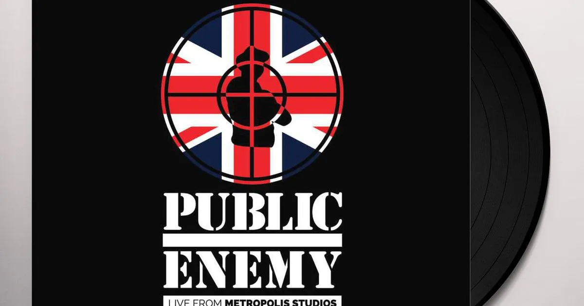 Public Enemy Live From Metropolis Studios Vinyl Record
