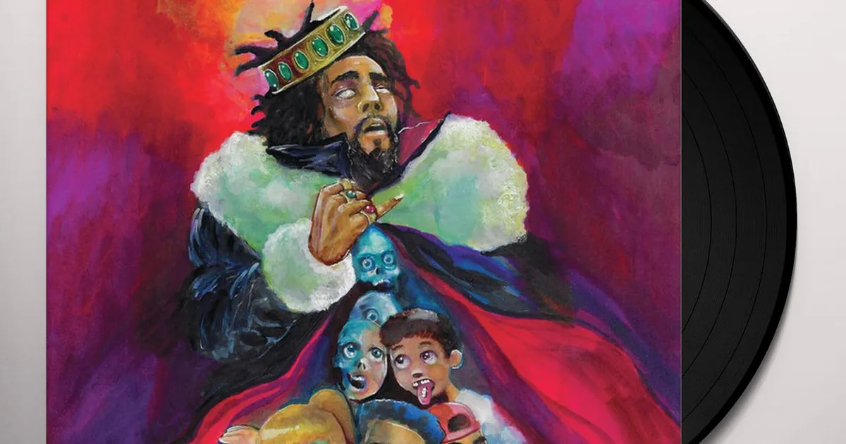 J. Cole KOD Vinyl Record