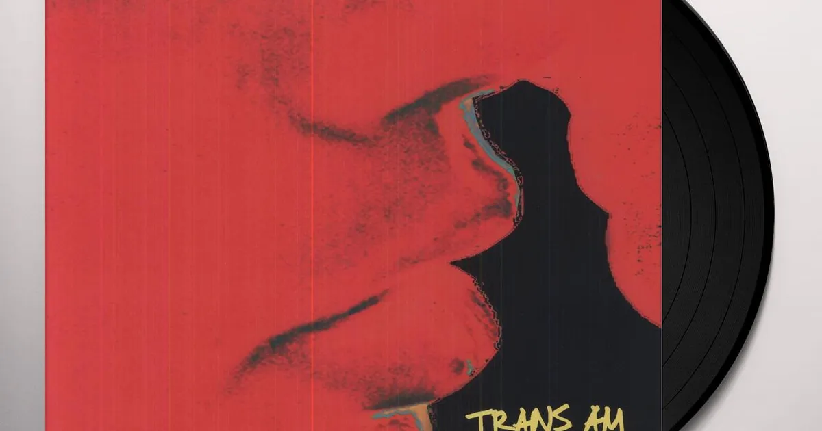 Trans Am Red Line Vinyl Record
