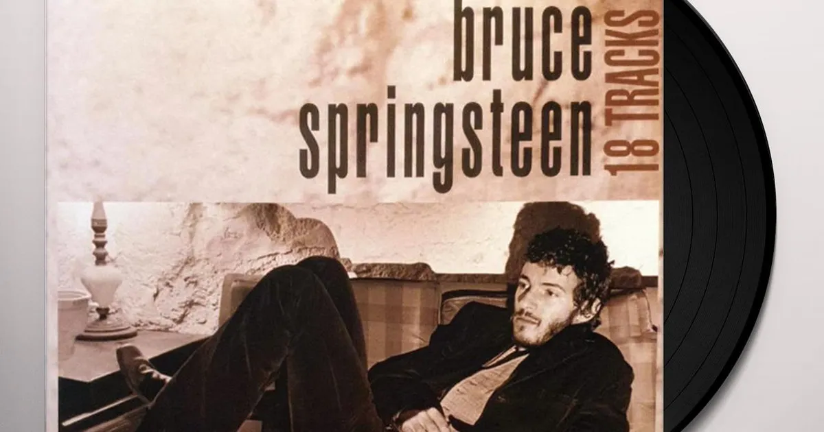 Bruce Springsteen 18 TRACKS Vinyl Record